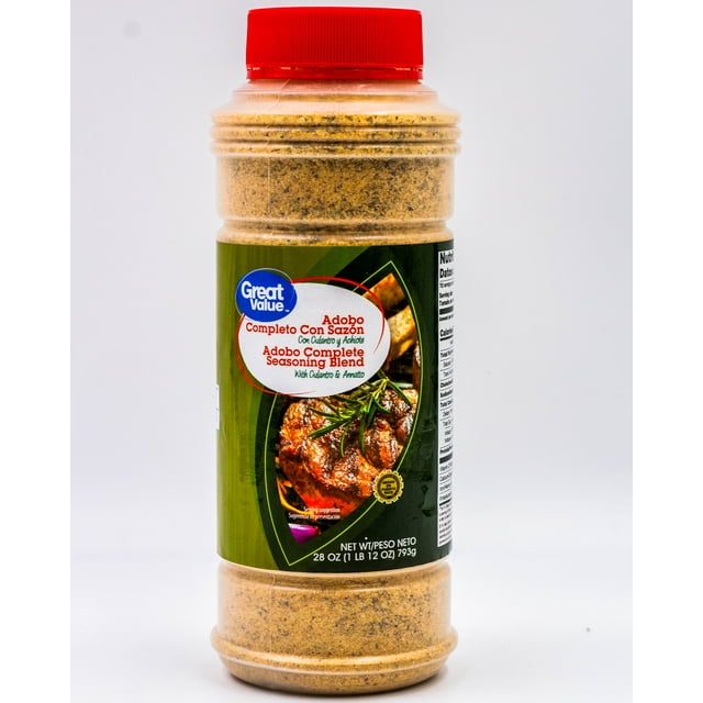 Great Value, Adobo Complete Complete with Coriander and Annatto, 28 oz ...