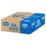 Great Value Alkaline AA Batteries (100 Pack) - Walmart.com