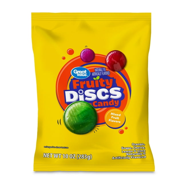 Great Value Fruity Discs Hard Candy, 10 oz - Walmart.com