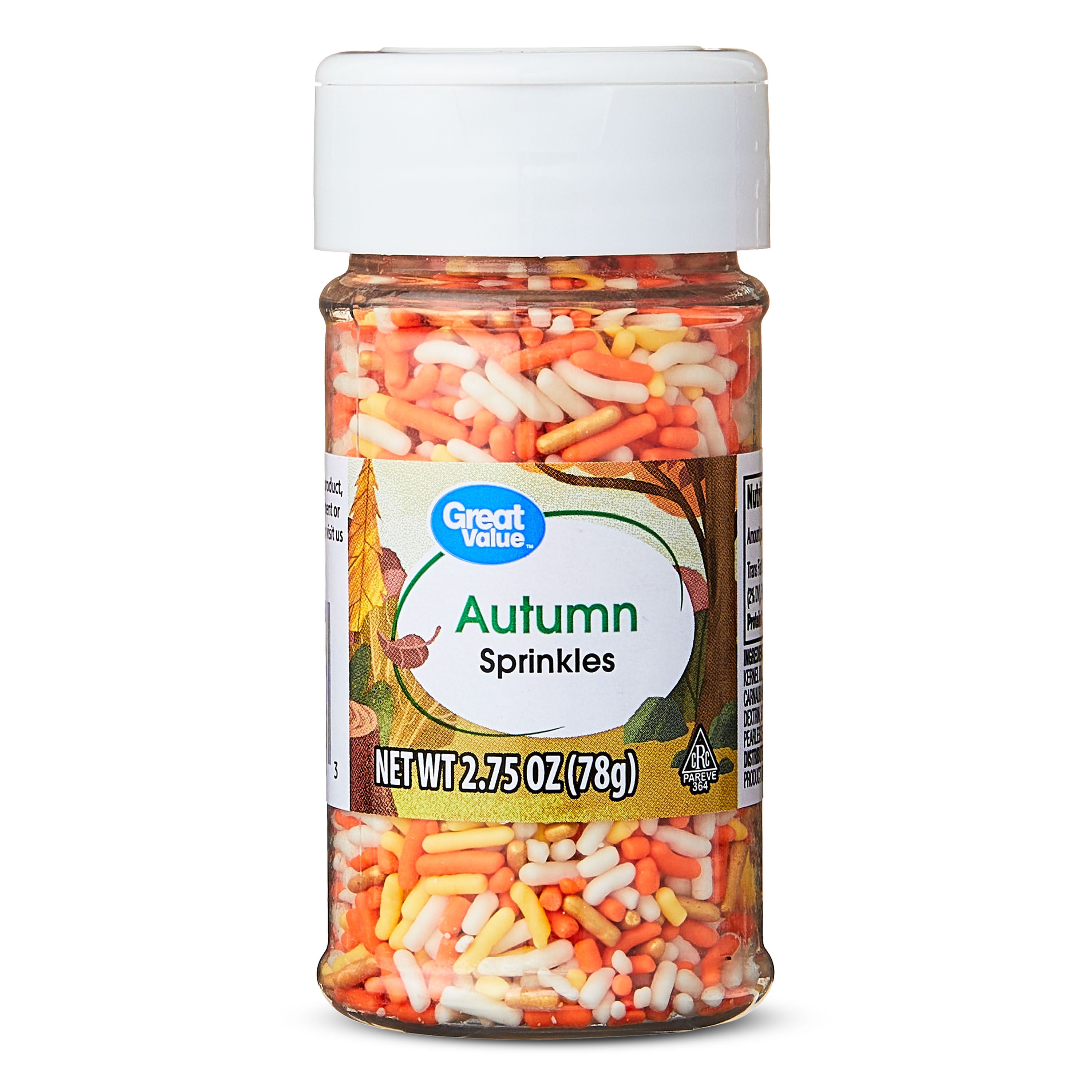 Great Value Autumn Sprinkle Mix, 3.75 oz - Walmart.com