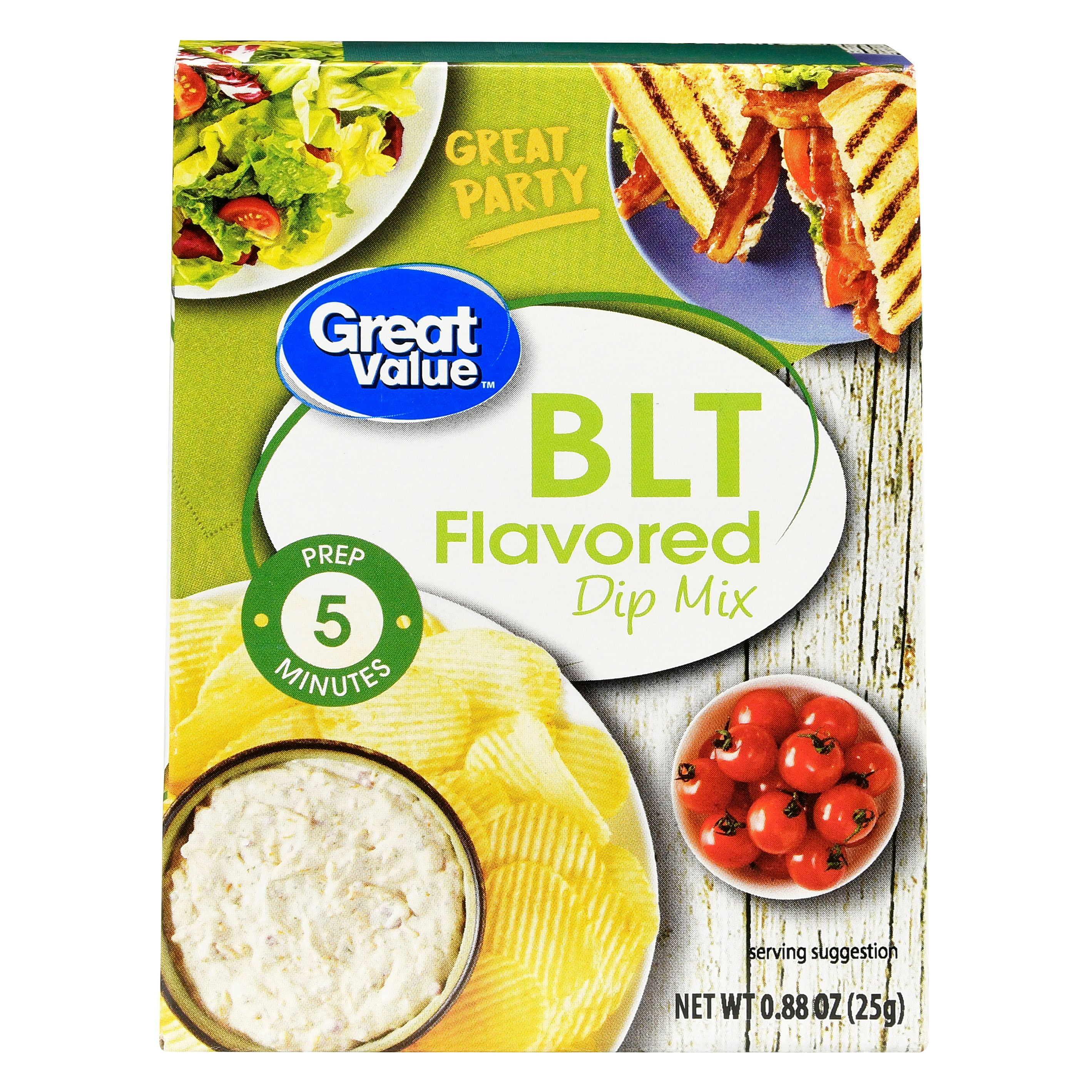 Great Value BLT Flavored Dip Mix, 0.88 oz - Walmart Business Supplies