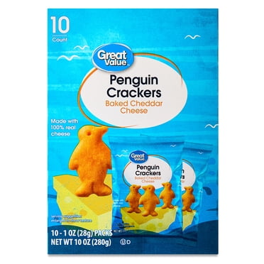 Stauffer's 16 oz Whales Cheddar Cheese Crackers - Delicious Snack Made ...
