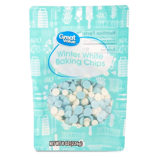 Great Value Baking Chips, Winter White, 8 oz - Walmart Business Supplies