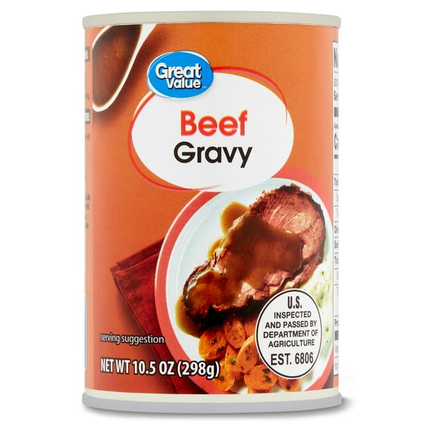 Great Value Beef Gravy, 10.5 oz - Walmart Business Supplies
