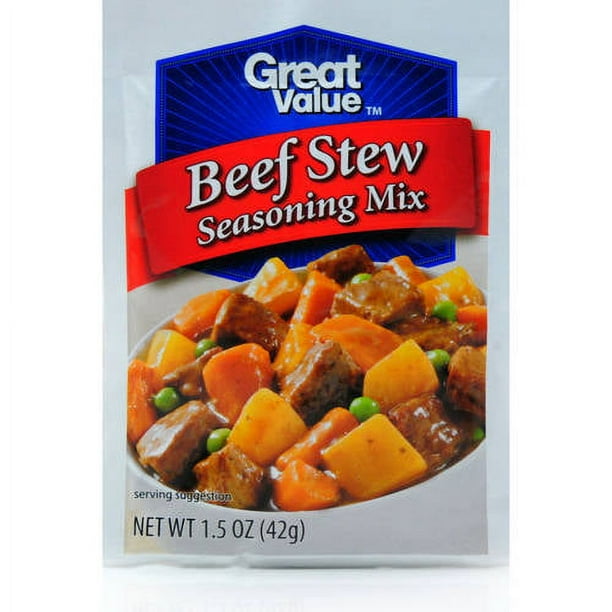 Great Value Mixed Spices for Breakroom Kitchen Beef Stew - Walmart ...