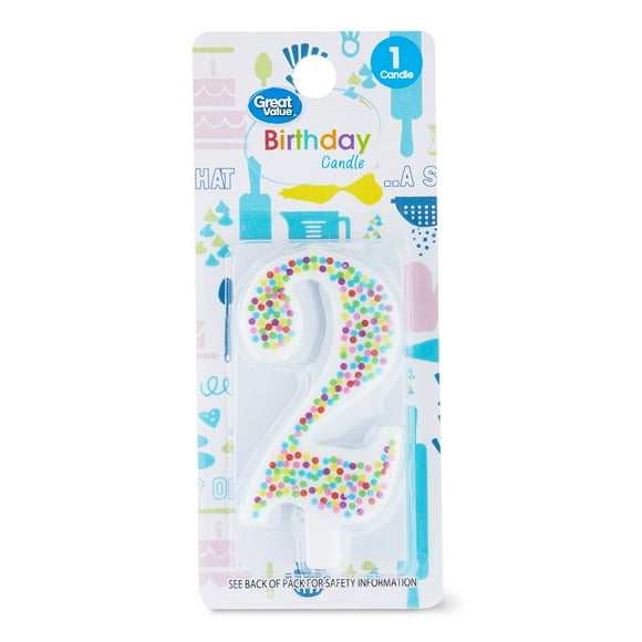 Number Candles in Party & Birthday Candles - Walmart.com