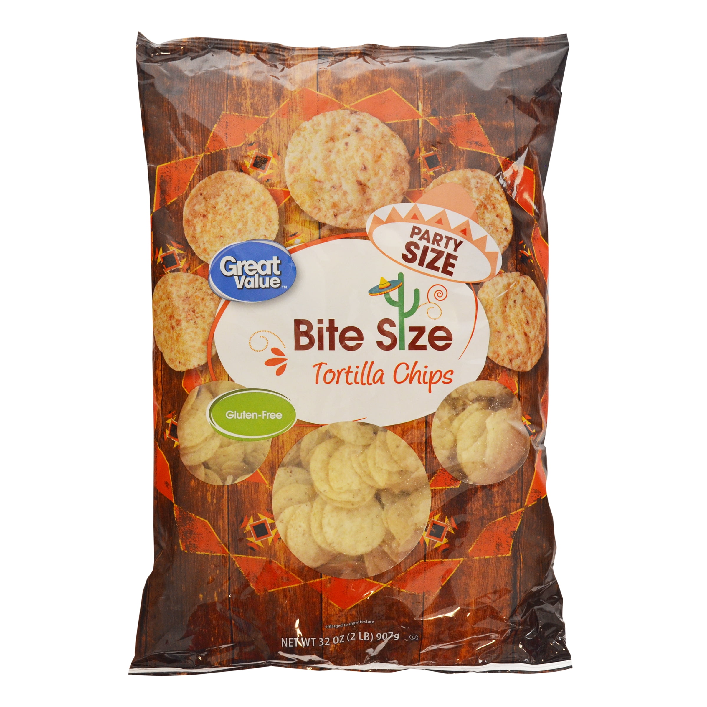 Great Value Bite Size Tortilla Chips, 32 oz - Walmart.com