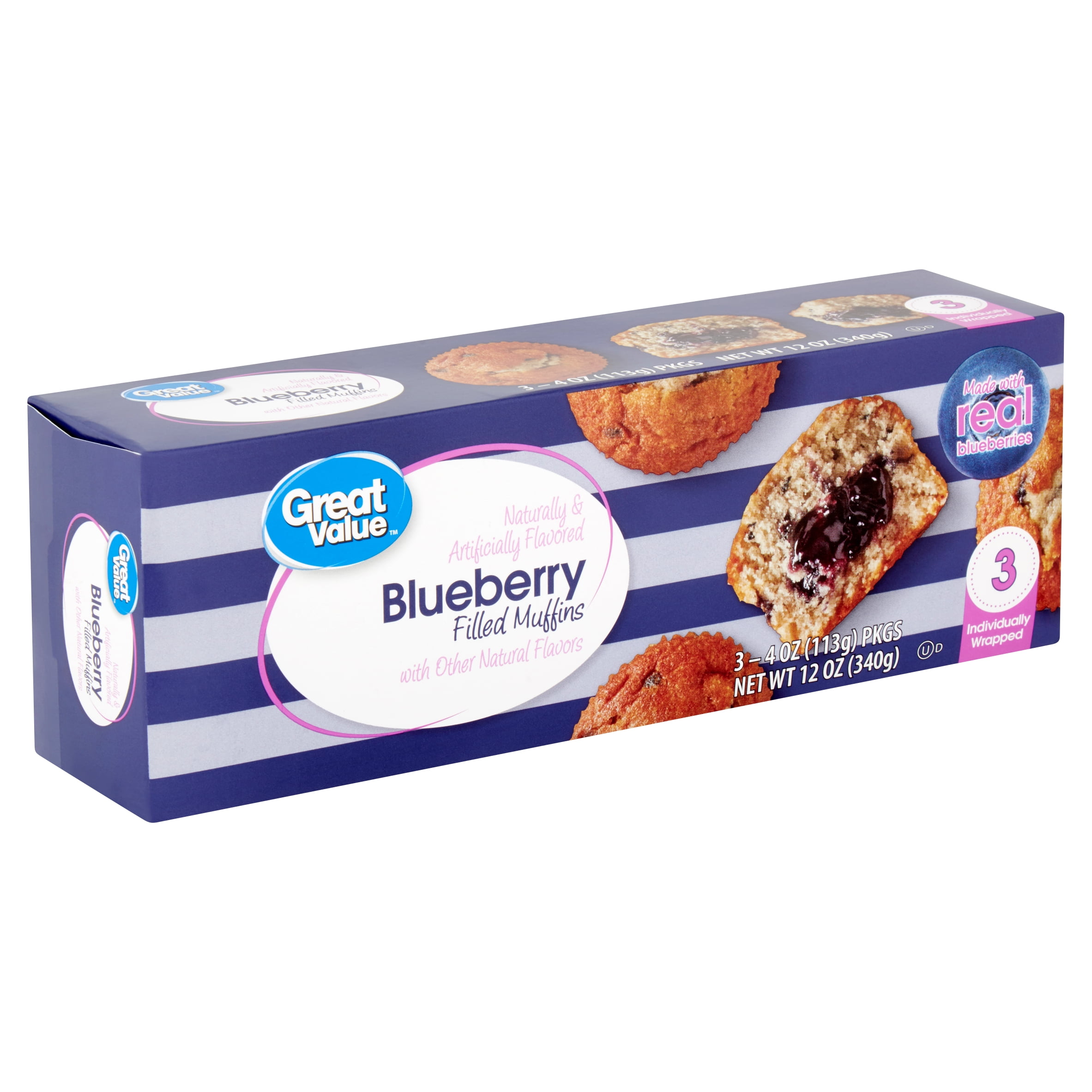 Great Value Blueberry Muffin for Warehouse Employee Breaks - Walmart ...