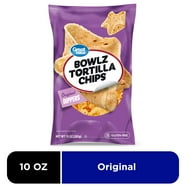 Great Value Nacho Cheese Tortilla Chips, 11 oz Bag with Crunch and ...