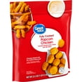 Great Value Fully Cooked Breaded Popcorn Chicken 25.5 oz Frozen Crispy ...