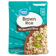 Great Value Brown Rice, Whole Grain, 16 oz Natural Long Grain - Walmart.com