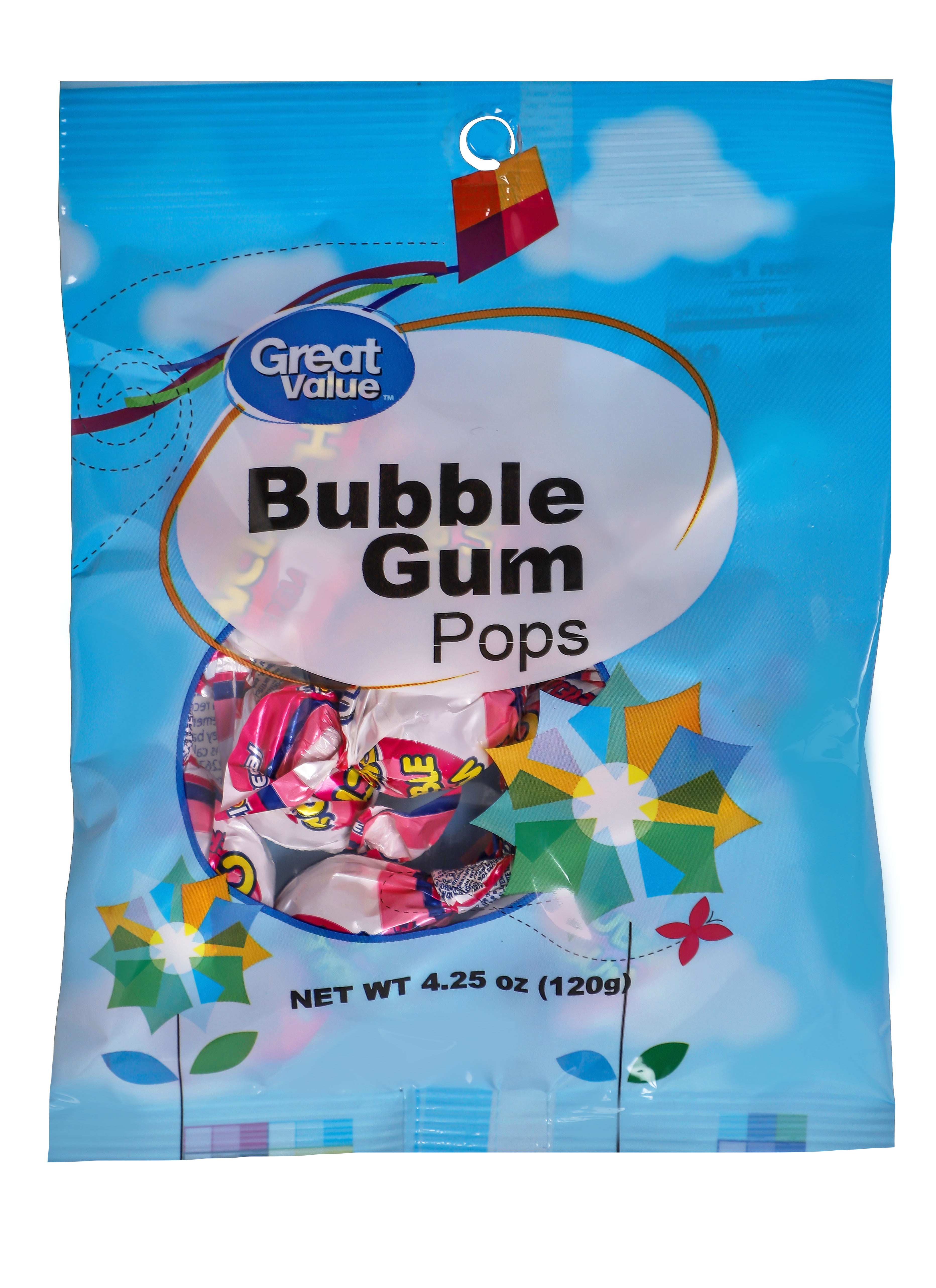 Great Value Bubble Gum Pops, 4.25 oz - Walmart.com