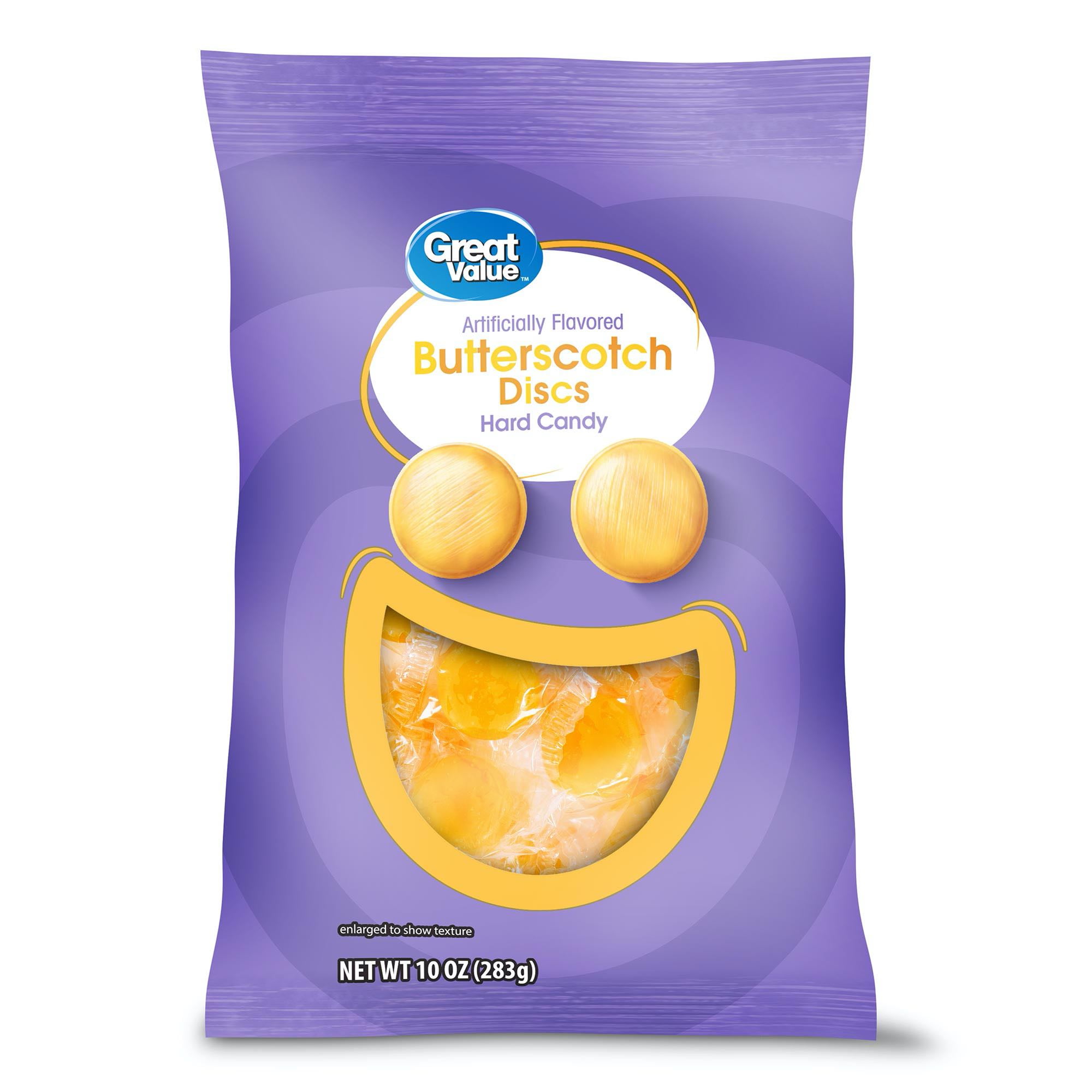 Great Value Butterscotch Discs Hard Candy, 10 oz - Walmart.com