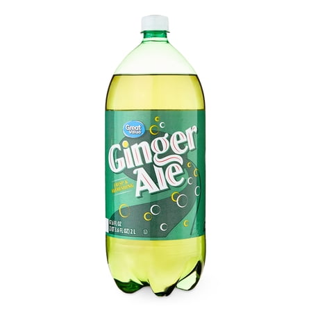 Canada Dry Caffeine Free Ginger Ale Soda, 2 L Bottle, Refreshing ...