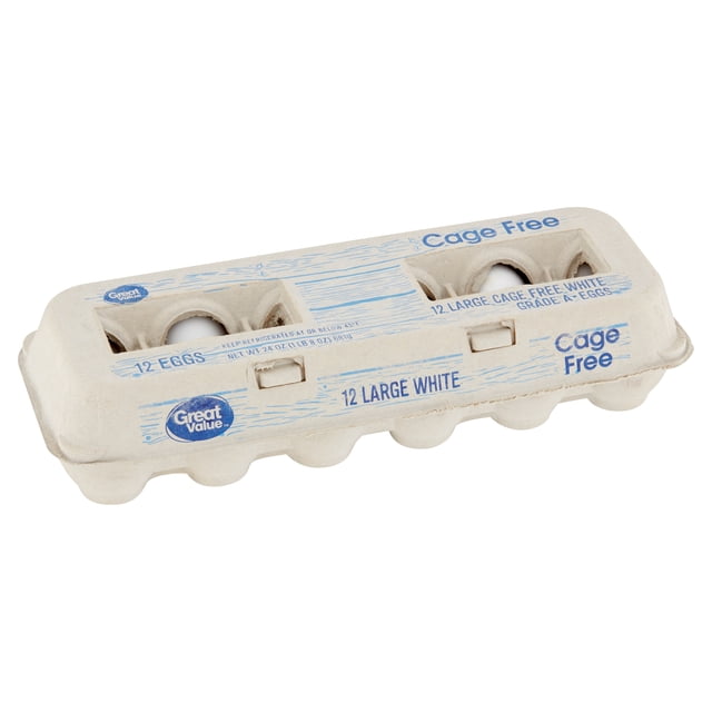 Great Value Eggs 12 - Egg safety for retail - Walmart Business Supplies
