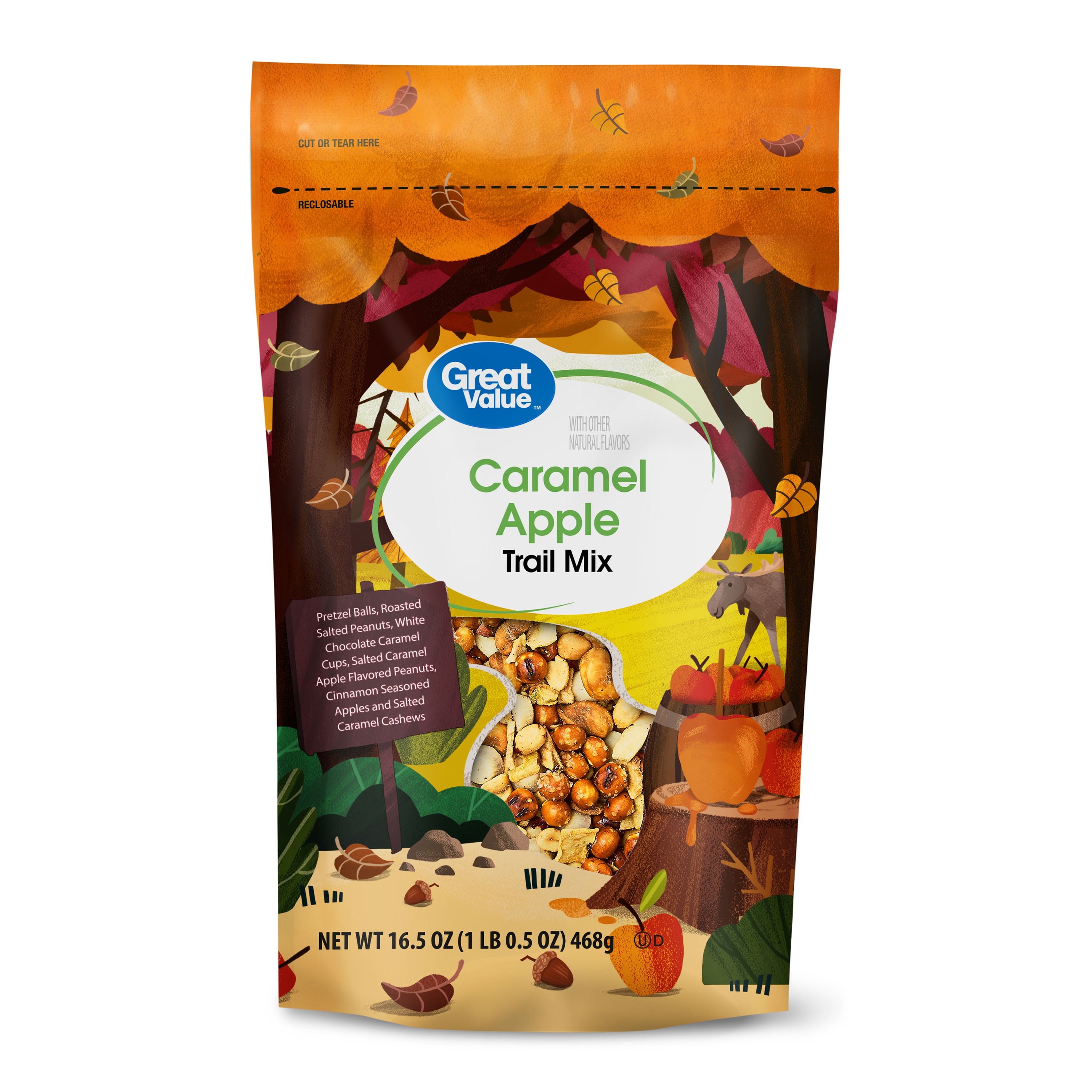 Great Value Caramel Apple Trail Mix, 16.5 oz Bag - Walmart.com