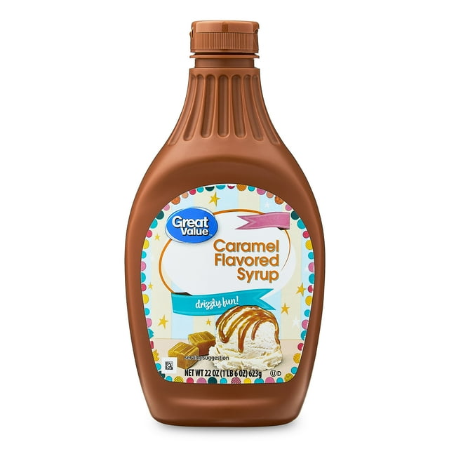 Great Value Caramel Syrup, 22 oz - Walmart.com