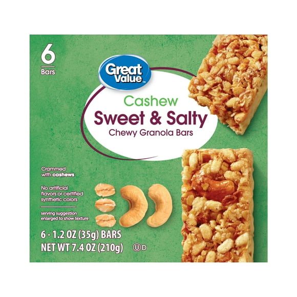 Great Value Granola Bars in Snack Bars - Walmart.com