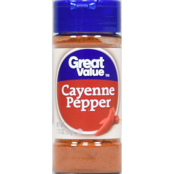 Great Value Cayenne Pepper, 1.75 oz - Walmart Business Supplies