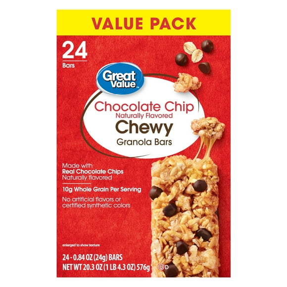 Great Value Granola Bars in Snack Bars - Walmart.com