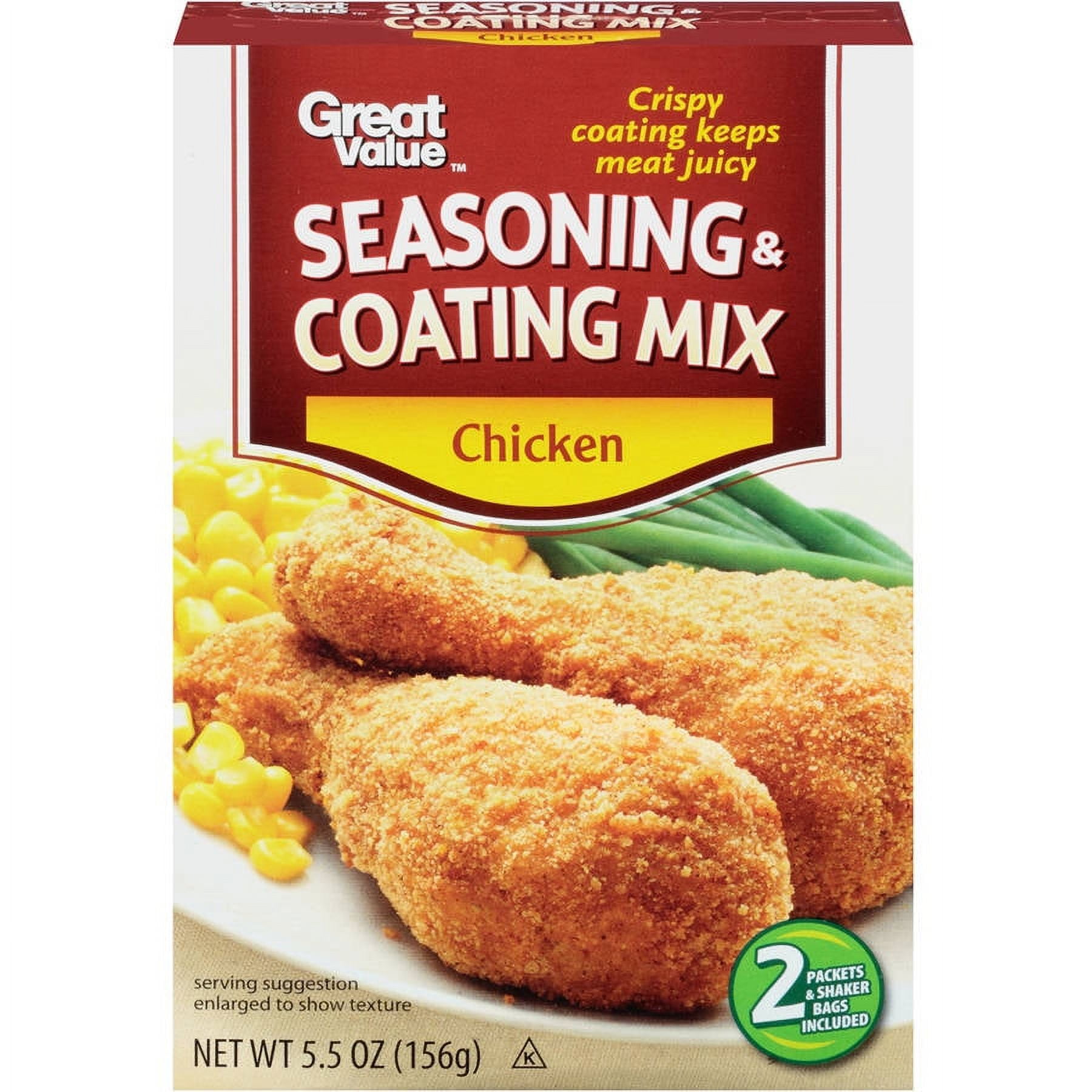 Great Value Chicken Seasoning & Coating Mix, 5.5 oz - Walmart.com
