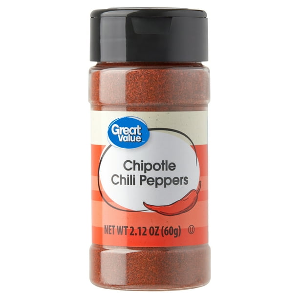 Great Value Chipotle Chili Pepper, 2.12 oz - Walmart Business Supplies
