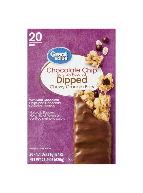 Great Value Snack Bars in Snack Bars - Walmart.com