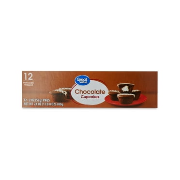Great Value Birthday Cake Mini Muffins, 1.65 oz (10 count) - Walmart.com