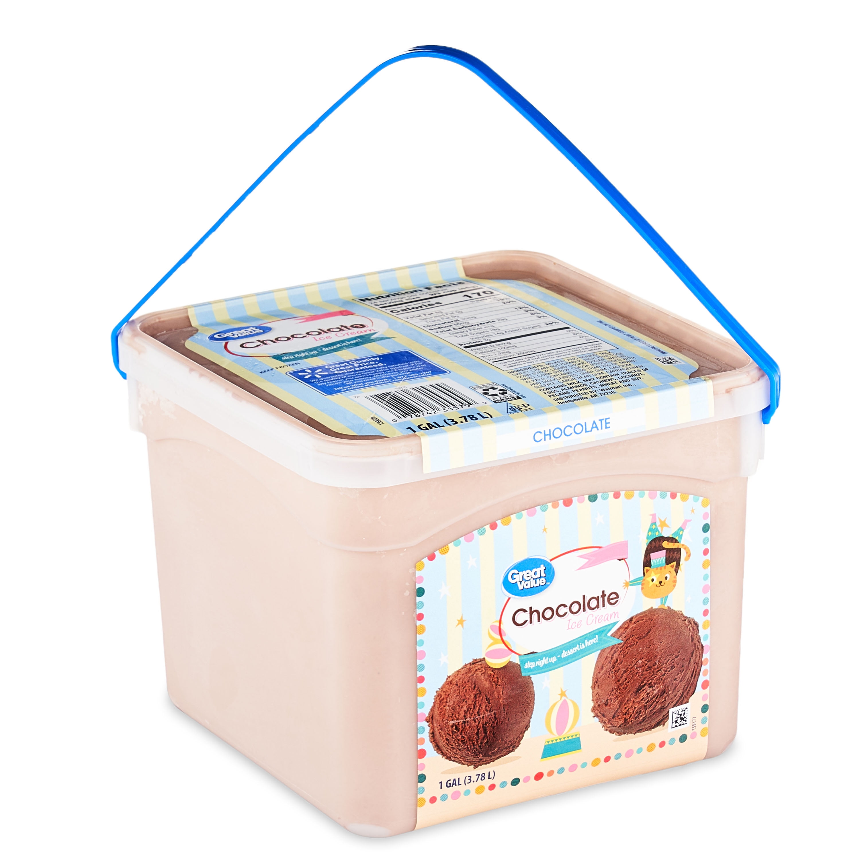 Brandclub Great Value Chocolate Ice Cream 128 Fl Oz Brandclub Great Value Chocolate Ice Cream 128 Fl Oz