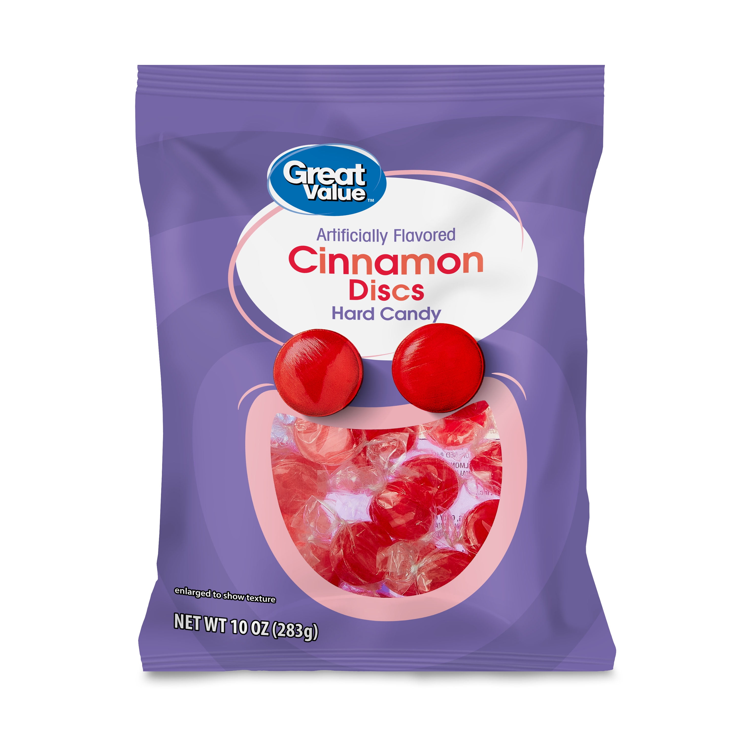 Great Value Cinnamon Discs Hard Candy, 10 oz - Walmart.com