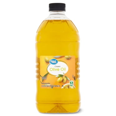 Great Value Extra Virgin Olive Oil, 101 fl oz Cooking Oil for Kitchen ...