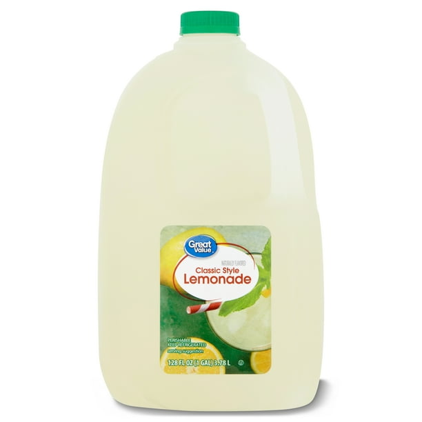 Great Value Lemonade for Employee Breakroom Refreshment - Walmart ...