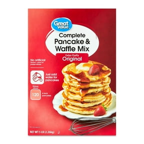 Krusteaz Complete Buttermilk Pancake & Waffle Mix, 5 lb Bag - Walmart.com