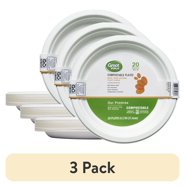 "Chinet Extra Strong Classic White Paper Dinner Plates, Premium ...