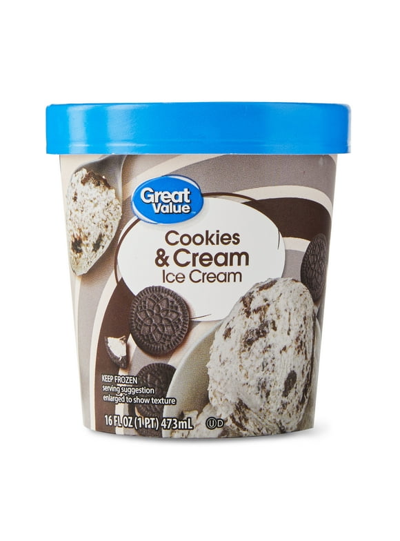 Great Value Ice Cream in Ice Cream & Novelties - Walmart.com