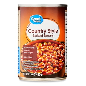 Bush's Bluey Baked Beans, Canned Beans, 15.8 oz Can - Walmart.com