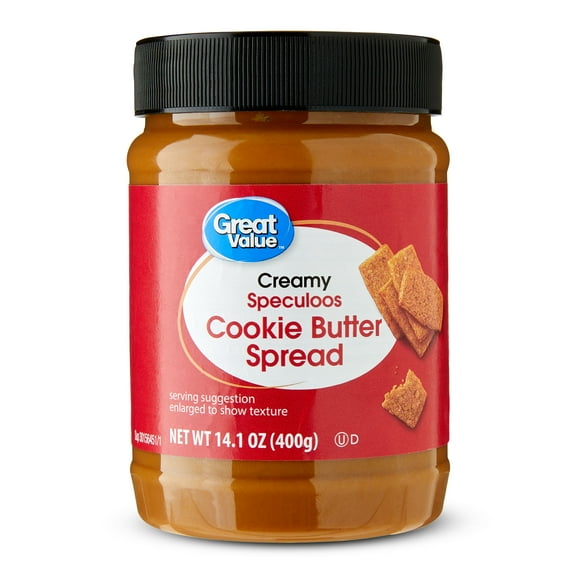 Great Value Creamy Peanut Butter 40 oz, Smooth Spread for Toast ...