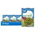 (24 pack) Great Value Cut Green Beans, Canned Green Beans, 14.5 oz Can ...