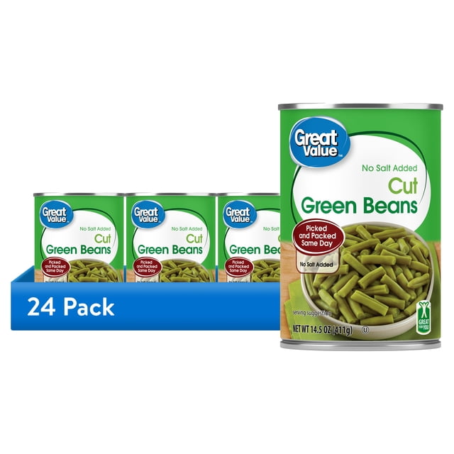 Great Value Green Beans | Bean jars for food distributors - Walmart ...