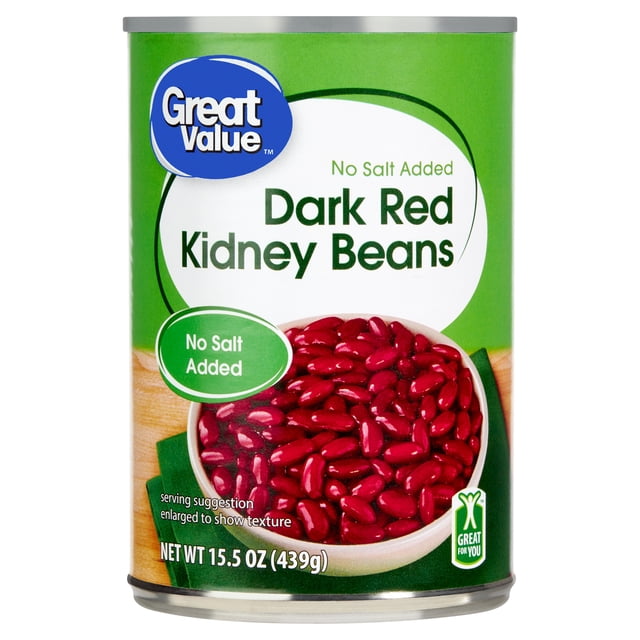 Dark Red Kidney Beans - Canned lentils for food distributors - Walmart ...