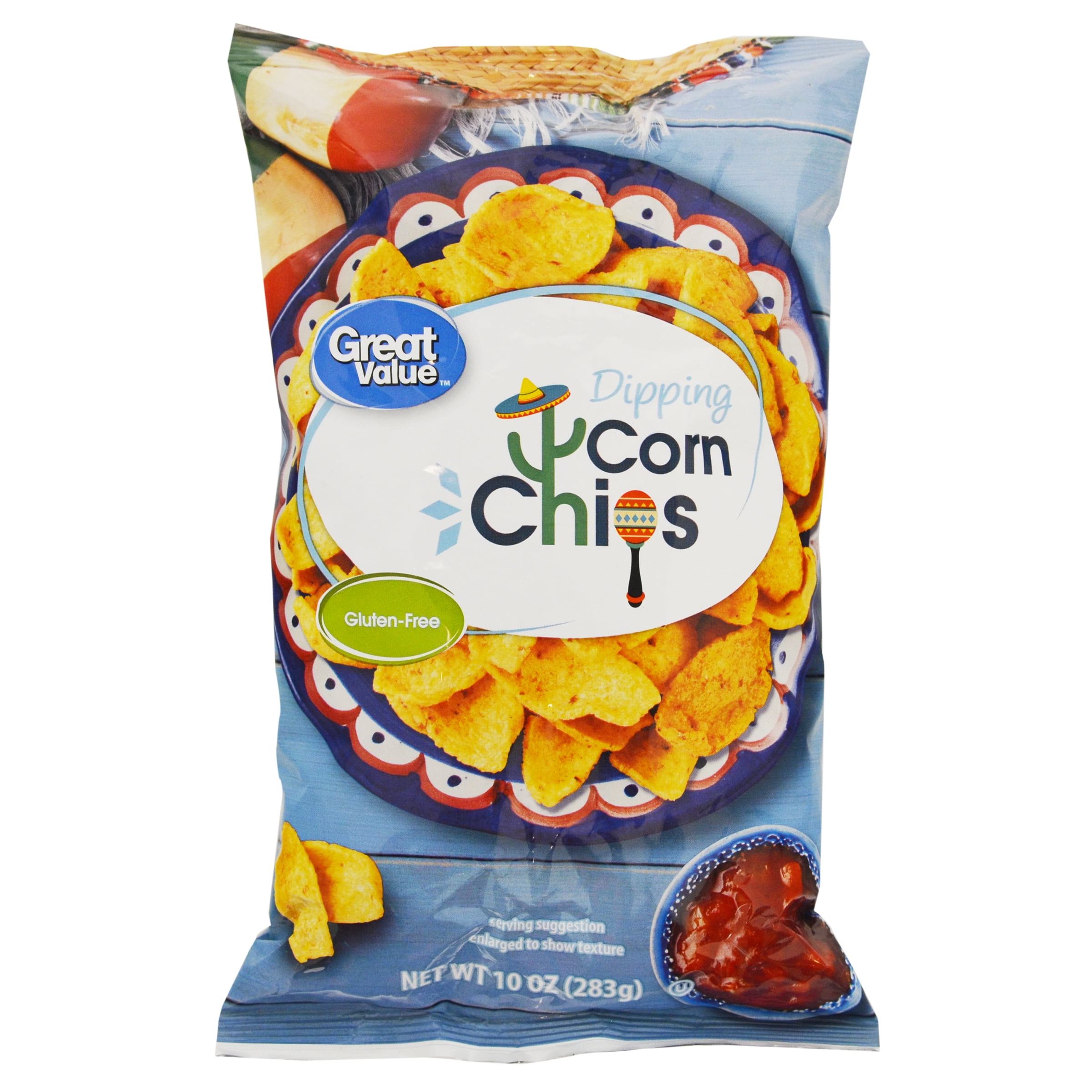 Great Value Dipping Corn Chips, 10 oz - Ideal for Breakrooms - Walmart ...