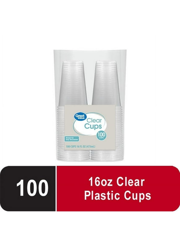 Plastic Cups in Disposable Tableware - Walmart.com