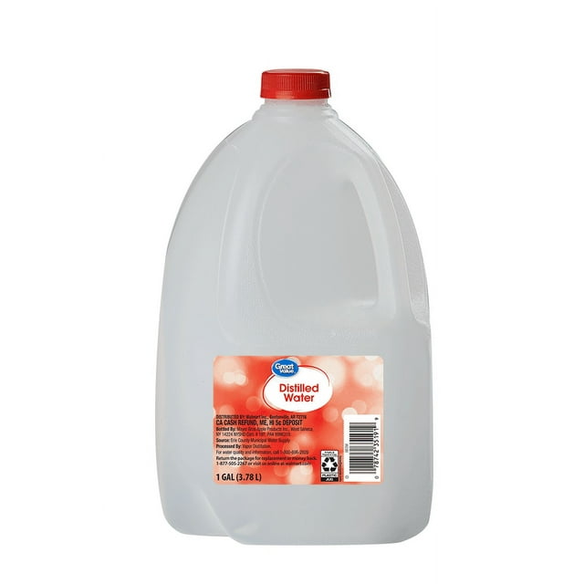 Great Value Distilled Water, 1 Gallon, - Walmart.com
