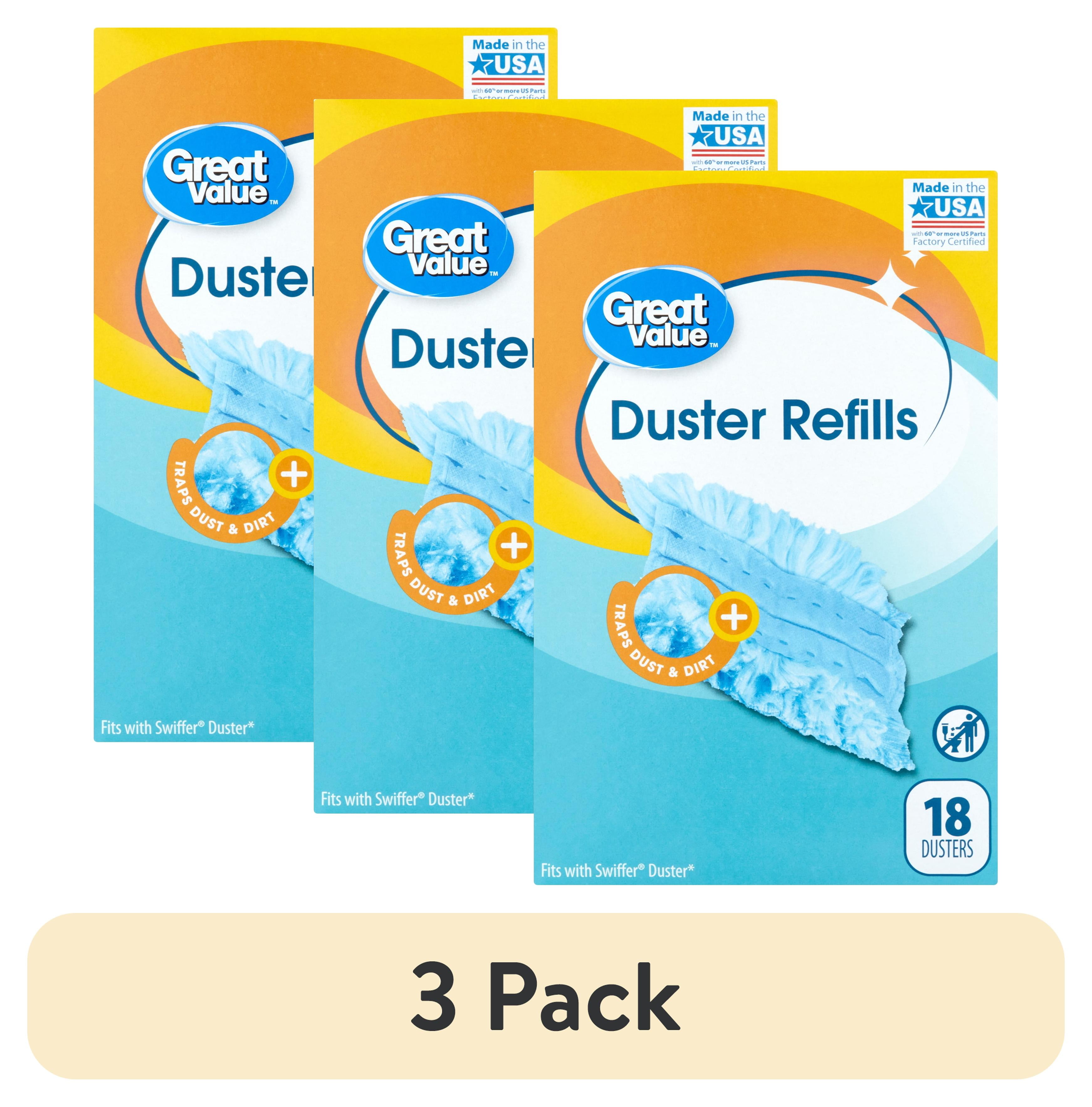 (3 pack) Great Value Duster Refills, 18 Count - Walmart.com