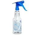 Great Value Empty Plastic Spray Bottle, 16 oz Capacity, Bubble Design ...
