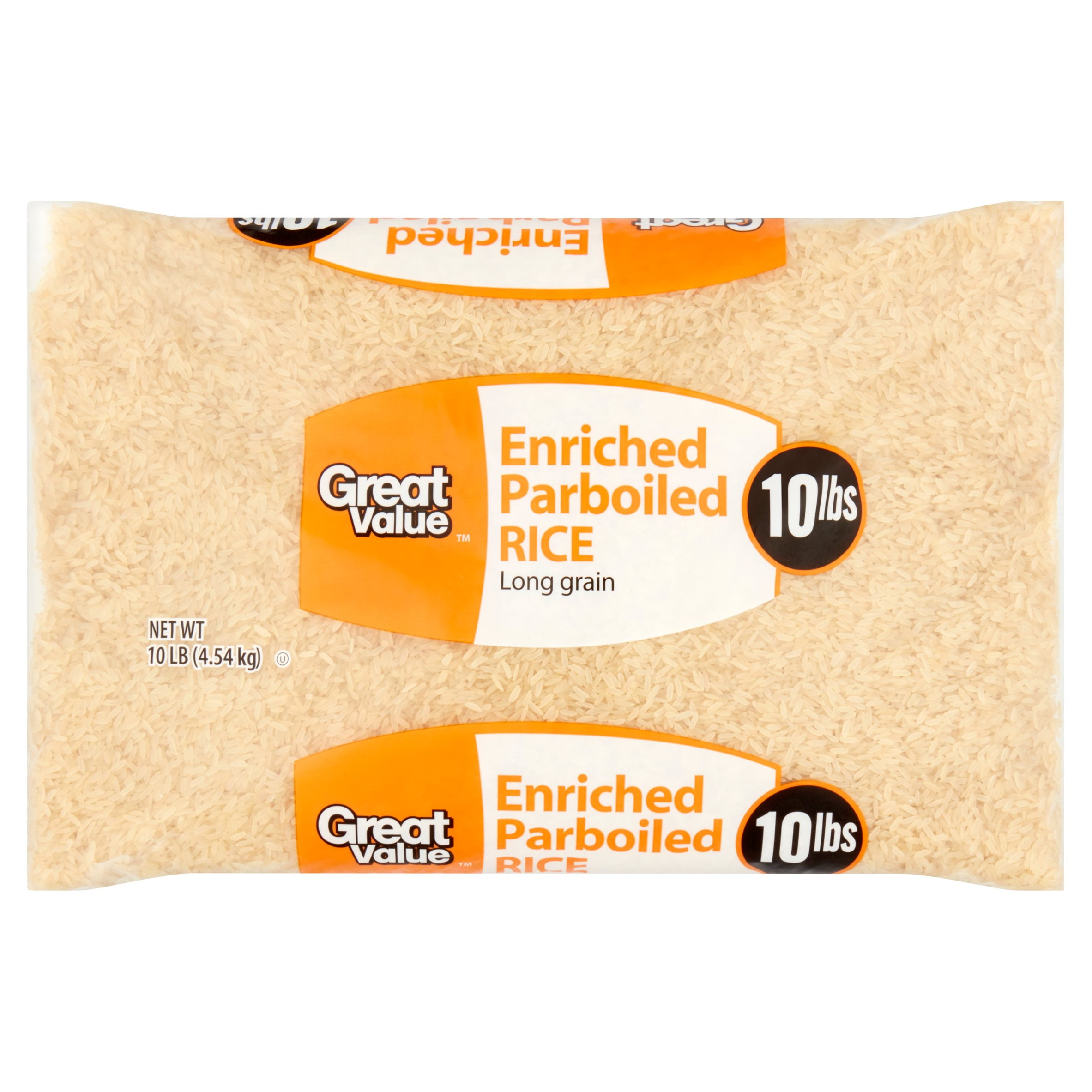 Great Value Enriched Parboiled Rice, 160 oz - Walmart.com