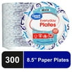 AJM Green Label Paper Plates, 9", White, Box Of 1,200 Plates - Walmart.com