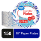 Great Value Everyday Disposable Paper Plates, 10", 150 Count - Walmart ...