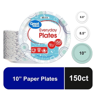 Jensen Paper Plates 220 - Bulk paper plates for ecommerce - Walmart ...