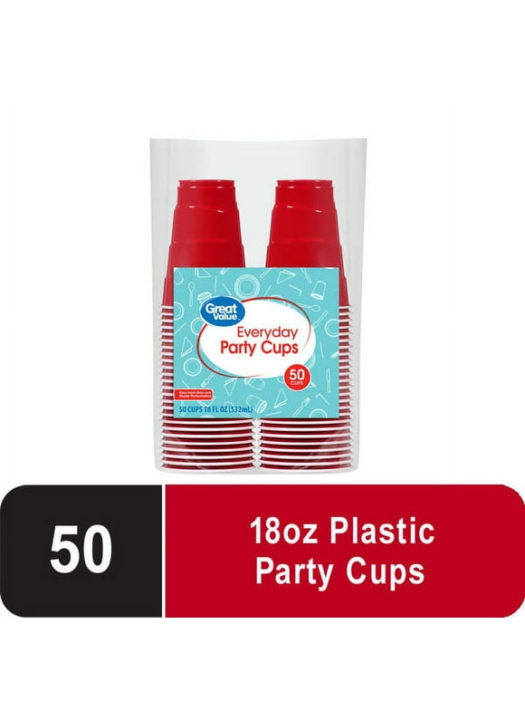 Plastic Cups in Disposable Tableware - Walmart.com